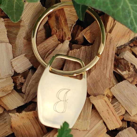 Accessories | Capital Cursive Letter J Keychain | Poshmark